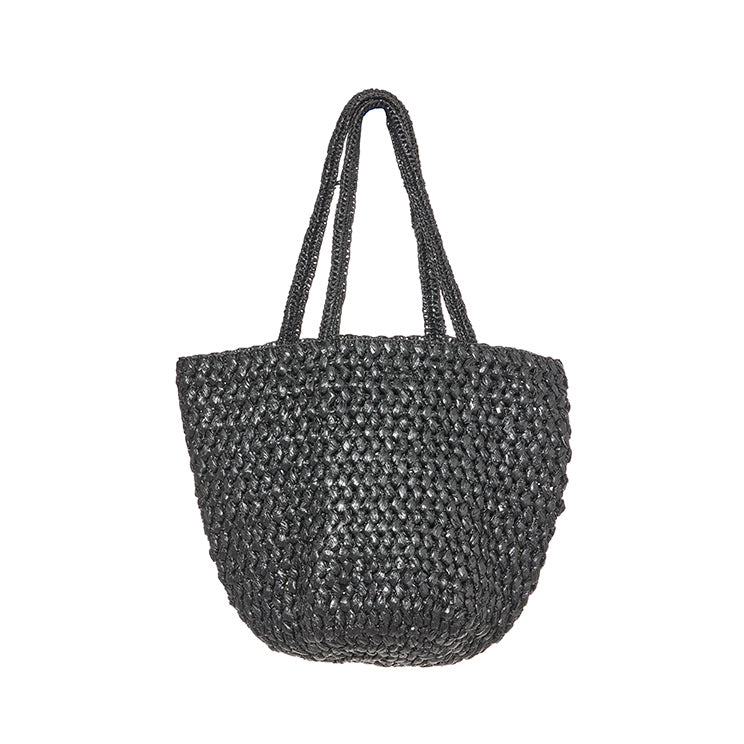 A-1859 Rattan Net Shoulder Bag